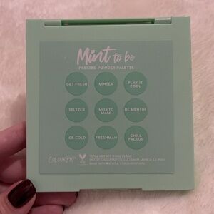 Colourpop | Makeup | New Colourpop Mint To Be Eyeshadow Palette | Poshmark